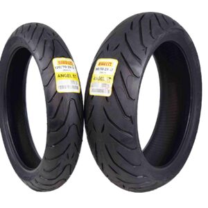 Pirelli Angel ST Front 120/70ZR17 & Rear 180/55ZR17 Sport Touring Motorcycle Tires - 120/70-17 180/55-17 Two Pack