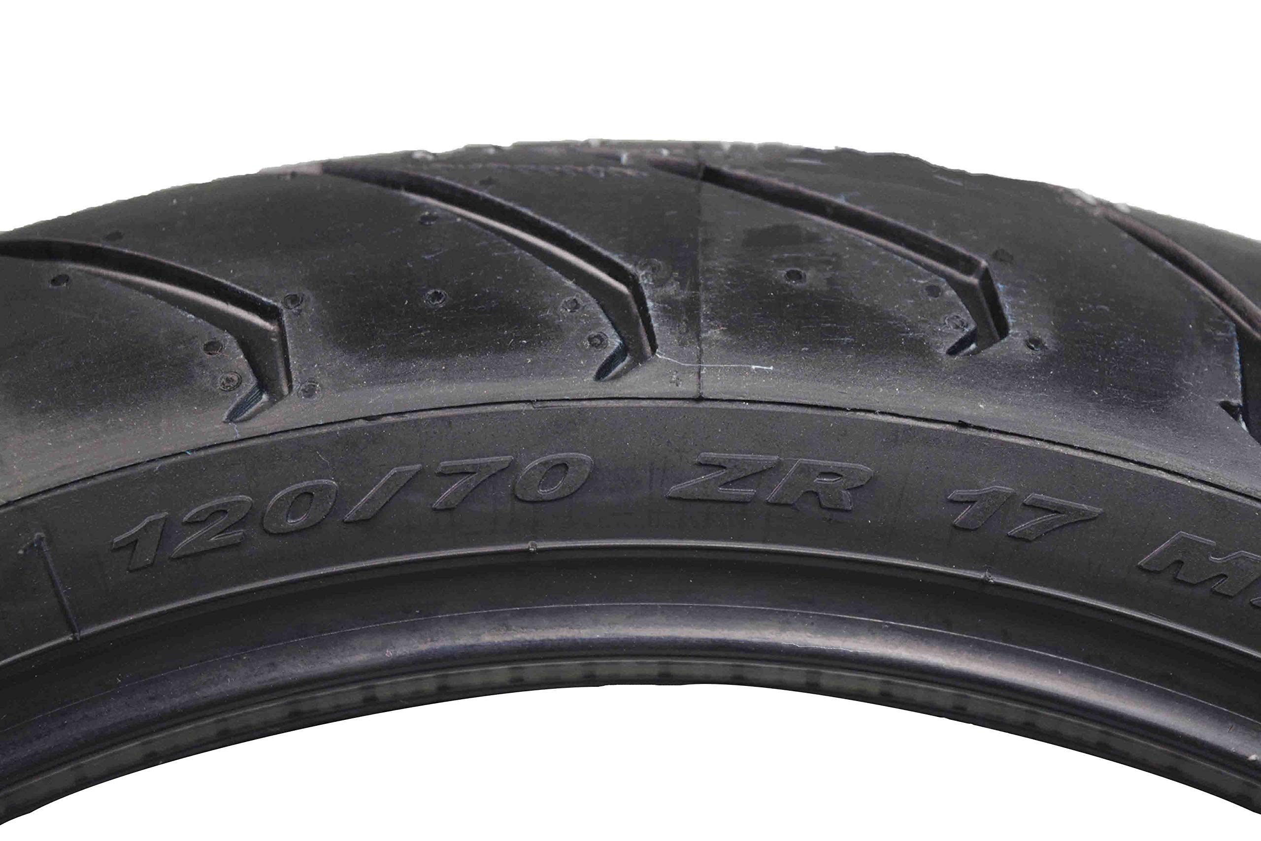 Pirelli Angel ST Front 120/70ZR17 & Rear 180/55ZR17 Sport Touring Motorcycle Tires - 120/70-17 180/55-17 Two Pack