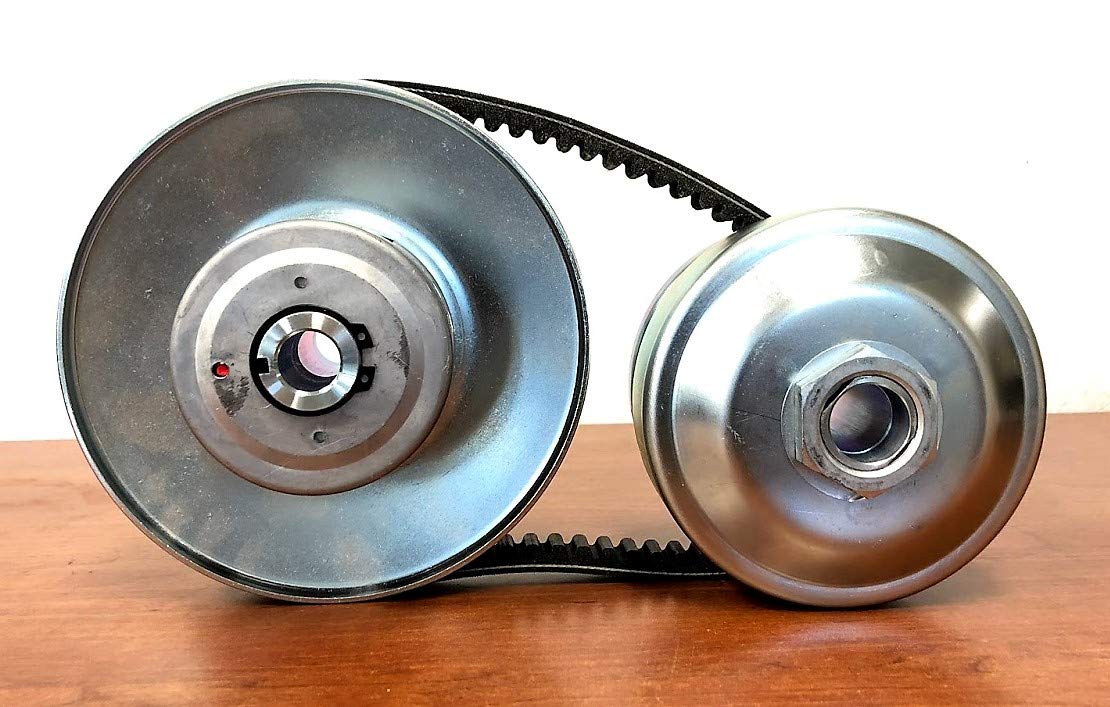 Jeremywell 40 Series Torque Converter Kit Clutch Pulley 1" Driver 3/4" Driven 8 to 16HP Belt replaces Comet 40D Series Torq-A-Verter models 209133A, 209133, 209139A, 209139, 209151A and Manco 2432