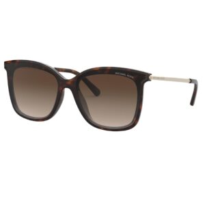 michael kors mk 2079u - 333313 sunglasses dark tortoise w/brown gradient lens, 61mm