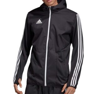 adidas Men's Tiro 19 Warm Jacket (Small) Black/White