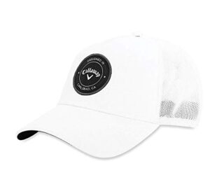 callaway golf trucker hat, white