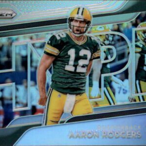 2018 Panini Prizm Hype Prizm #6 Aaron Rodgers Green Bay Packers NFL Football Trading Card