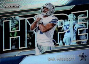 2018 panini prizm hype prizm #8 dak prescott dallas cowboys nfl football trading card