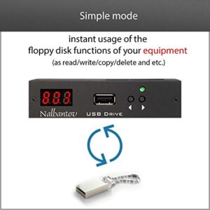 Floppy Disk USB Emulator Nalbantov N-Drive 1000 for AKAI MPC-60 MK II, Version 2