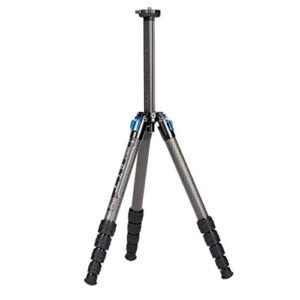 sirui st-124 carbon fiber tripod with triangular centre column, waterproof, travel tripod for cameras, 4 sections, 62.2inch, load 26lbs