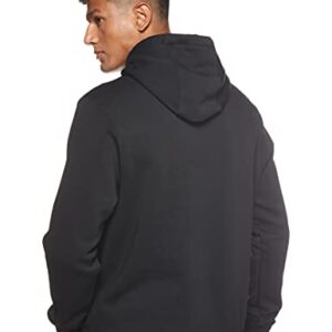 Nike Pull Over Hoodie, Black/Black/White, 2X-Large-T