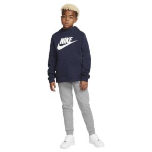 Nike Boy's NSW Club Jogger Fleece Pant, Carbon Heather/Cool Grey/White, Large