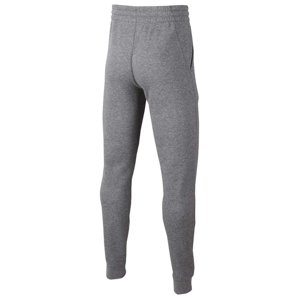 Nike Boy's NSW Club Jogger Fleece Pant, Carbon Heather/Cool Grey/White, Large