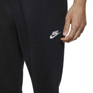 Nike Men's NSW Club Jogger, Black/Black/White, Medium