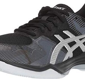 ASICS Women's Gel-Tactic 2 Volleyball Shoes, 10, Black/Silver