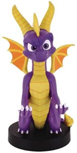 exquisite gaming: spyro the dragon - original mobile phone & gaming controller holder, device stand, cable guys, licensed figure