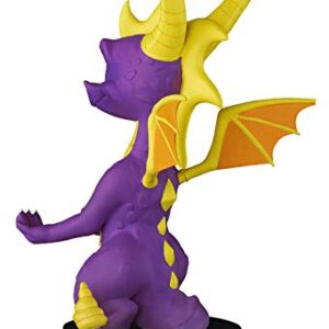 Exquisite Gaming: Spyro The Dragon - Original Mobile Phone & Gaming Controller Holder, Device Stand, Cable Guys, Licensed Figure