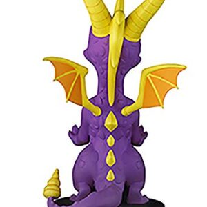 Exquisite Gaming: Spyro The Dragon - Original Mobile Phone & Gaming Controller Holder, Device Stand, Cable Guys, Licensed Figure