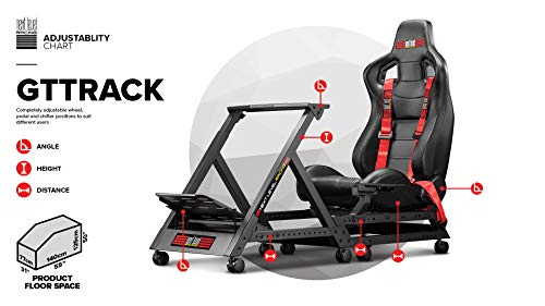 Next Level Racing GTTrack Simulator Cockpit (NLR-S009)