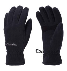 columbia women's fast trek glove, black, medium