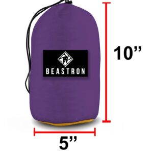 Beastron Premium Camping Hammock - Double Hiking Hammock with Tree Straps - Extra Large with Portable Travel Backpacking