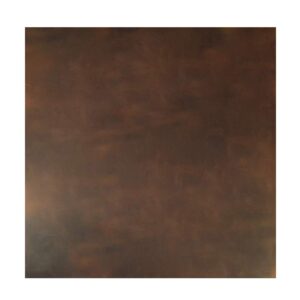 hide & drink, leather square (24 x 24 in.) 1.8mm thick for crafts, tooling, hobby workshop, bourbon brown