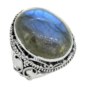 yotreasure labradorite ring solid 925 sterling silver gemstone designer jewelry