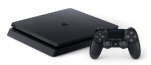 sony playstation 4 slim video game console 500gb jet black ps4