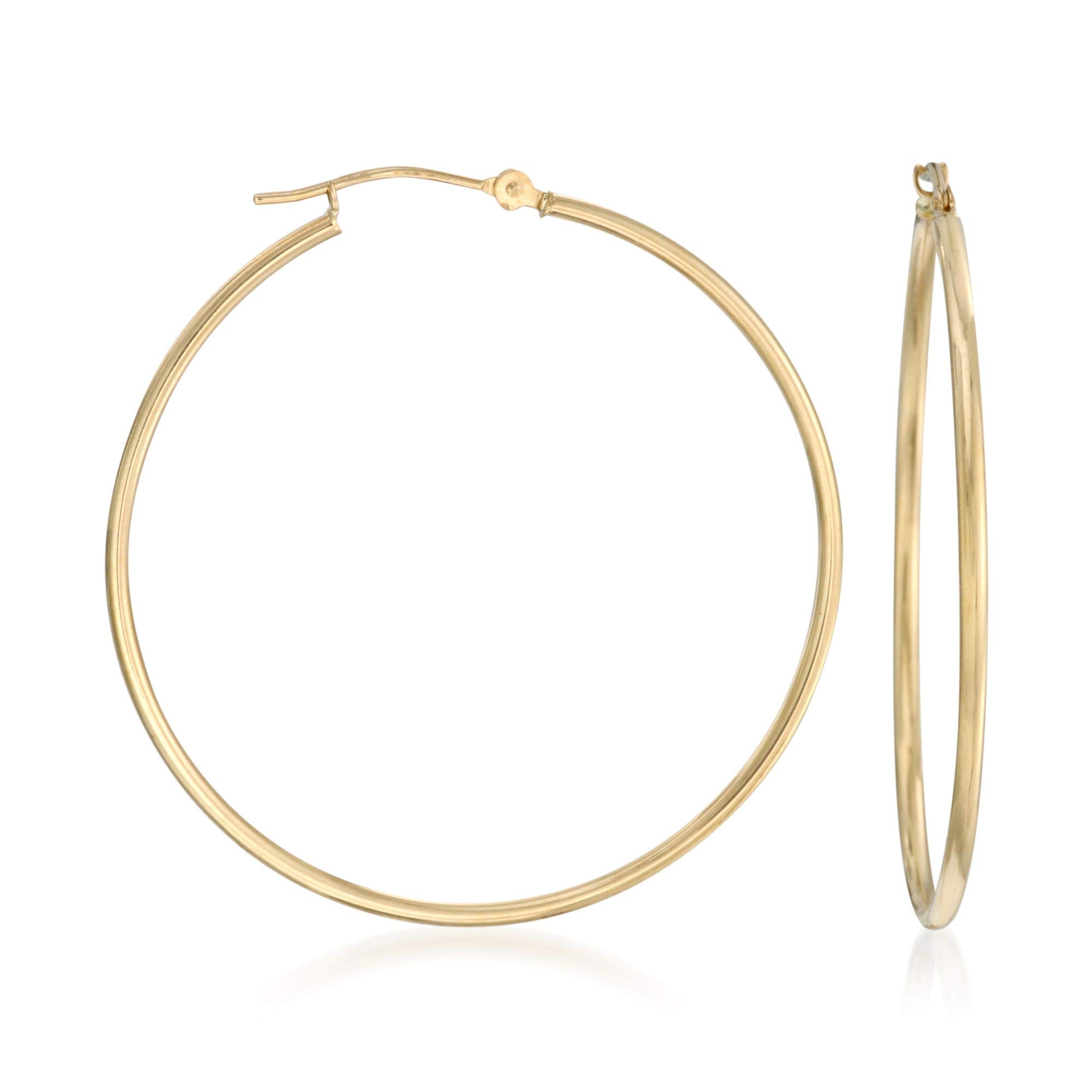 Ross-Simons 1.5mm 14kt Yellow Gold Extra-Large Hoop Earrings