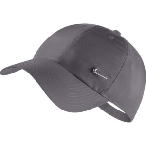 nike onesize swoosh h86, dark grey/metallic silver, misc