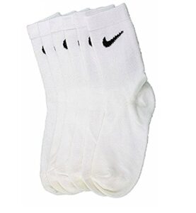 nike young athletest crew 6 pair socks kids 10c-3y/5-7(sock size)