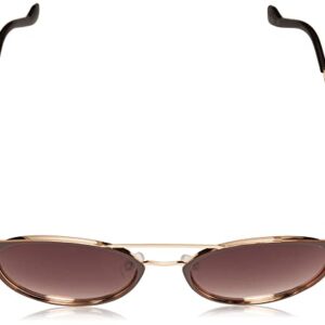 Jessica Simpson Women's J5564 Retro Metal Round Sunglasses with UV400 Protection - Glamorous Sunglasses for Women, 56mm