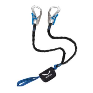 salewa 00-0000000974 set via ferrata ergo core, silver/royal blue, u