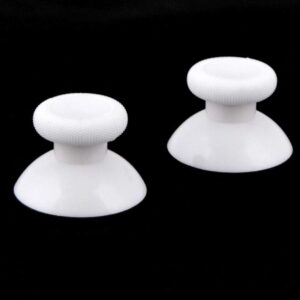 analog stick thumbsticks joystick cap for xbox one controller mushroom cap rubber cover (white)