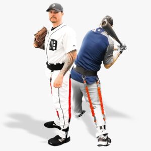 VPX Baseball Training Harness, Adds 4-7MPH Power and Velocity, Improves Swing, Batting, and Pitching Mechanics, Hitters and Pitchers, All Ages, Includes Harness, Videos, Drills, and Programming.