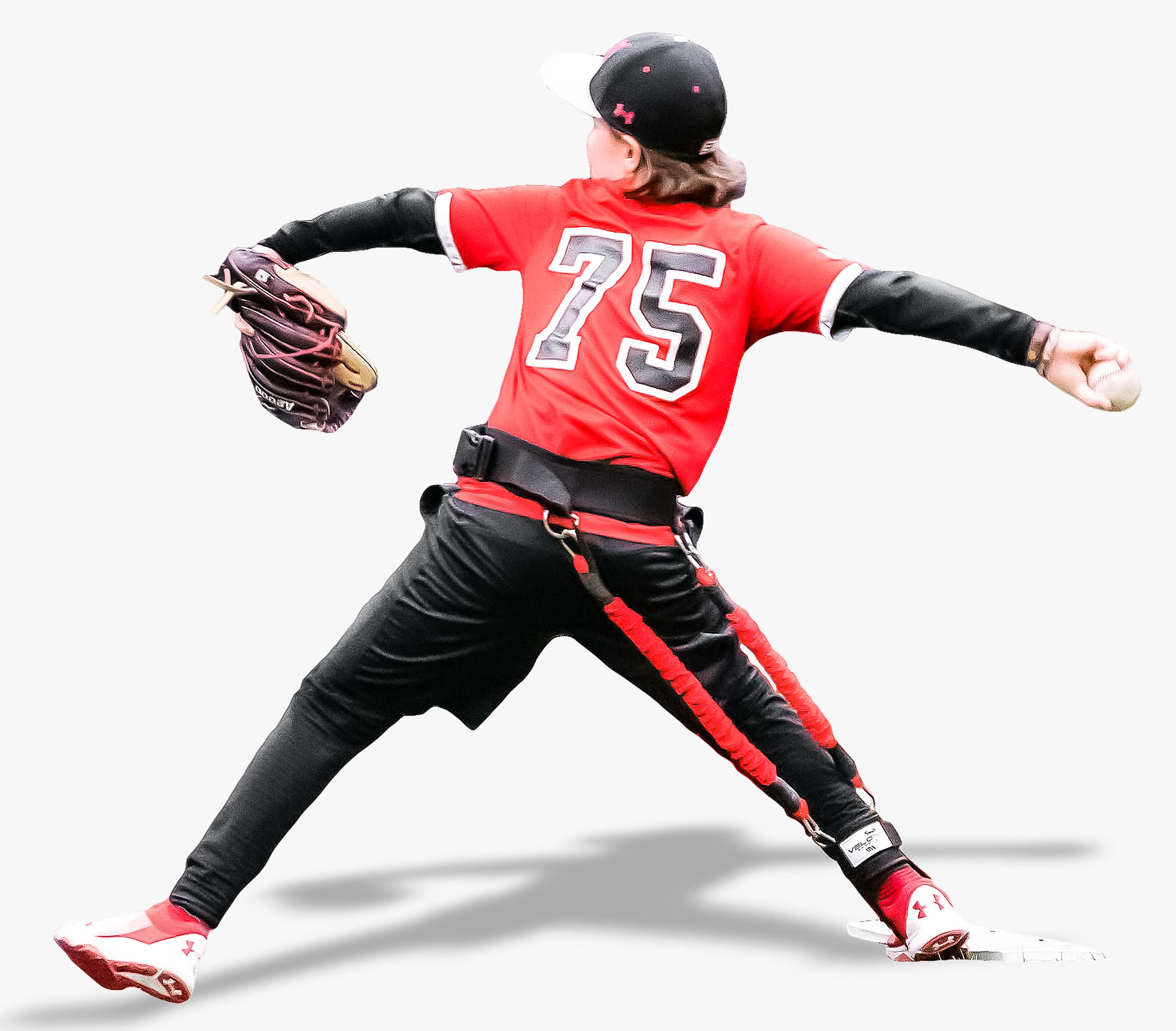 VPX Baseball Training Harness, Adds 4-7MPH Power and Velocity, Improves Swing, Batting, and Pitching Mechanics, Hitters and Pitchers, All Ages, Includes Harness, Videos, Drills, and Programming.