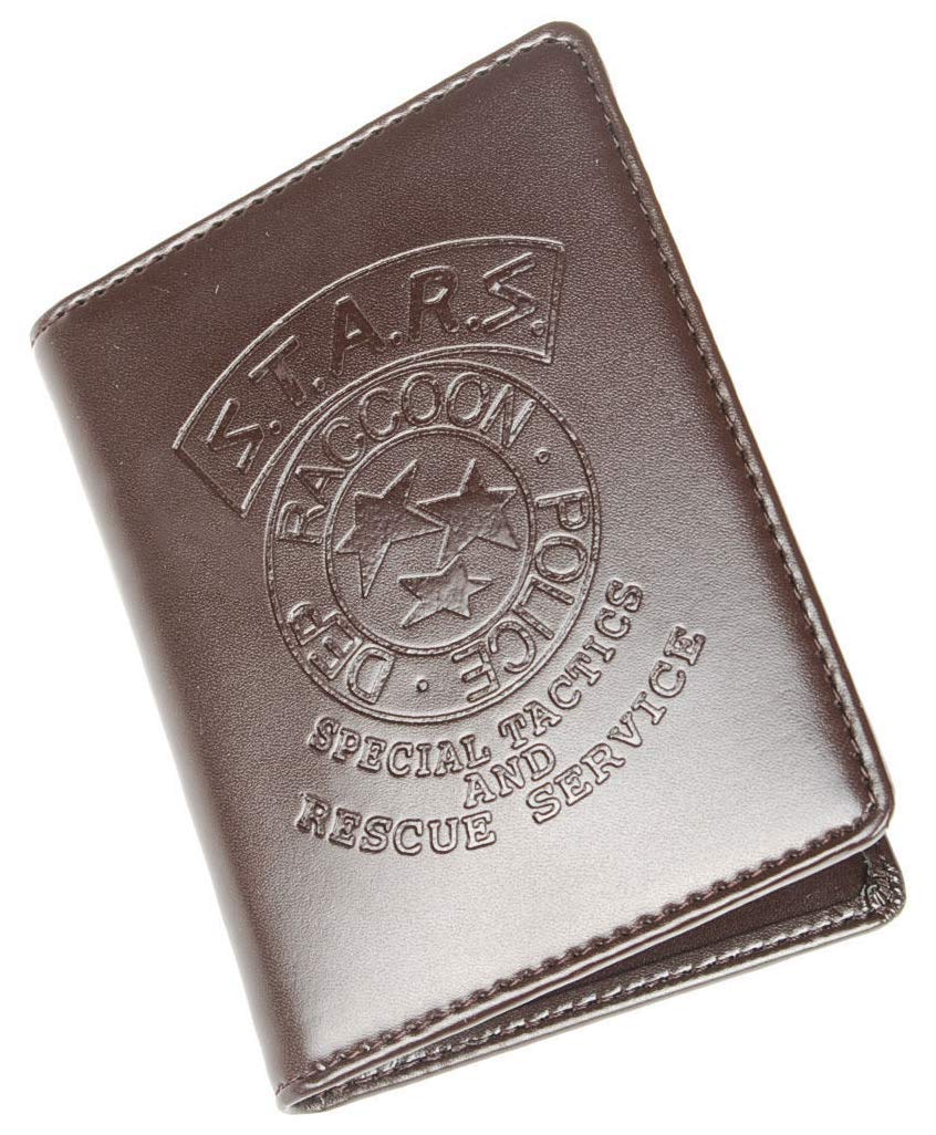 Resident Evil Biohazard S.T.A.R.S RPD Wallet Jill Valentine ID Holder | Chris Leon Wesker Cosplay