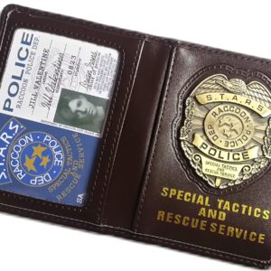 Resident Evil Biohazard S.T.A.R.S RPD Wallet Jill Valentine ID Holder | Chris Leon Wesker Cosplay