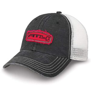 gmc at4 black and khaki mesh hat