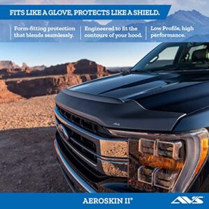 Auto Ventshade [AVS] Aeroskin II Hood Protector | 2019 - 2023 Ford Ranger, Low Profile - Textured Black, 1 pc. | 436166