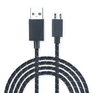 2.7m 9ft long elite controller braided original micro usb charging cable replacement for microsoft xbox one controller charging cord