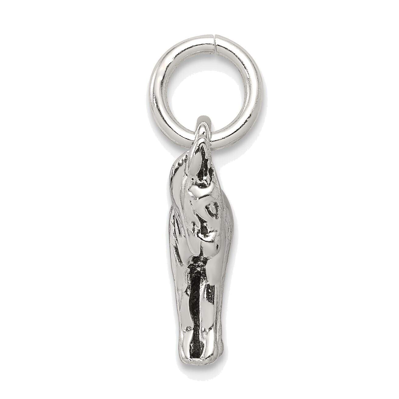 Bonyak Jewelry Solid Sterling Silver Antiqued Donkey Charm