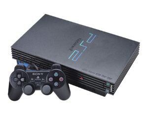 sony playstation 2 console - black (renewed)