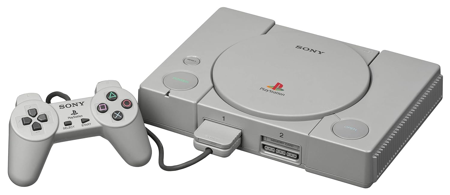 Sony Original Playstation One Console (Renewed)