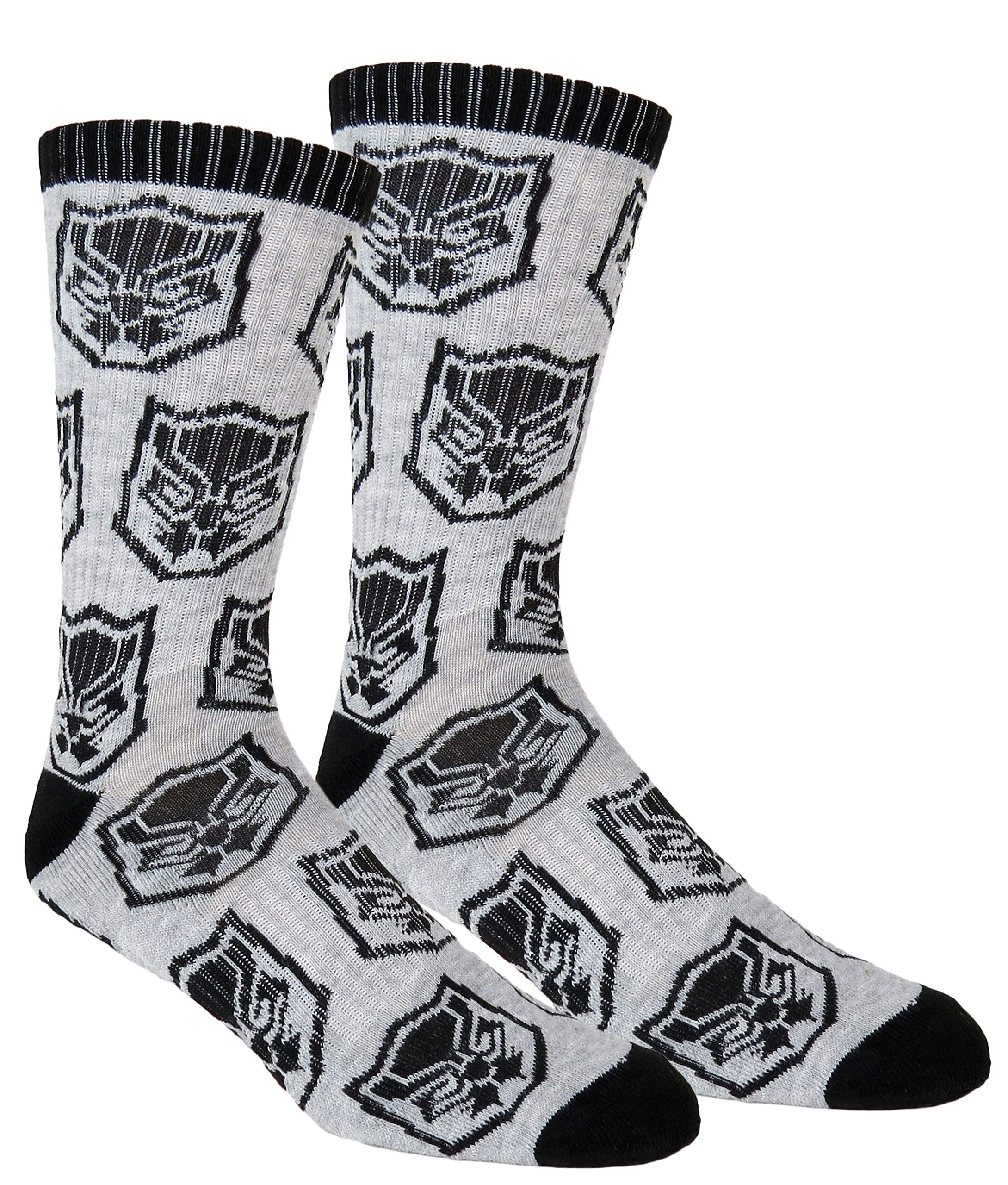 Marvel Mens Black Panther Athletic Socks 2 Pair Pack