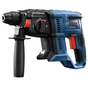 bosch gbh18v-20n-rt 18v 3/4 in. sds-plus rotary hammer (bare tool) (renewed)