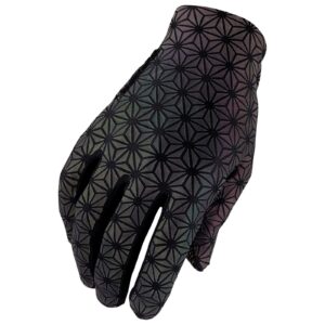 supacaz unisex_adult supag long gloves, oil slick, l