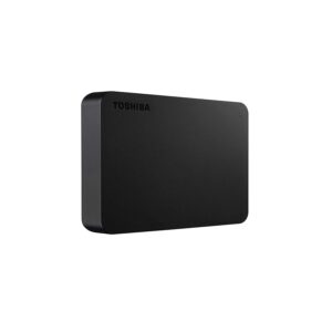 toshiba canvio basics 4tb portable external hard drive usb 3.0, black - hdtb440xk3ca