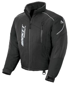 joe rocket 1918-055 men's snowgear storm xc jacket (black/black, x-large)