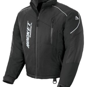 Joe Rocket 1918-055 Men's Snowgear Storm XC Jacket (Black/Black, X-Large)