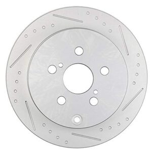 ECCPP Brake Rotor and Ceramic Brake Disc Pad Kit Front Rear fit for Ford Mustang 1994 1995 1996 1997 1998 1999 2000 2001 2003 2004 for Ford Mustang