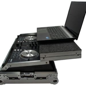 Harmony Audio HCMIXTRACKPRO3LT Flight Glide Laptop Stand DJ Case Compatible with Mixtrack Platinum