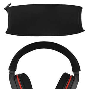 geekria headband cover compatible with turtle beach elite pro, ear force stealth 600, stealth 700 gaming headphones/headband protector/headband cover repair part, easy diy installation