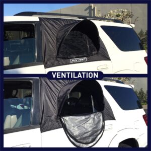 SUV Tent Car Camping Tent Tent Works as Vent, Bug Guard and Sun Screen Canopy - Great Car Camping Accessory